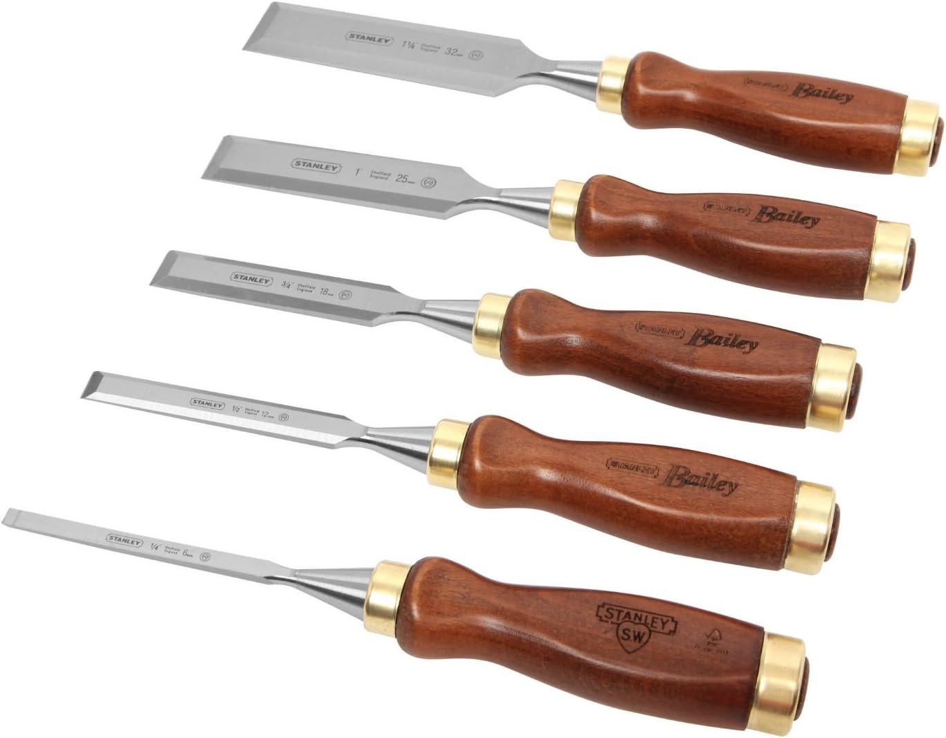 STANLEY Chisel Set, 5-Piece (16-401) - Wood Chisels - Amazon.com
