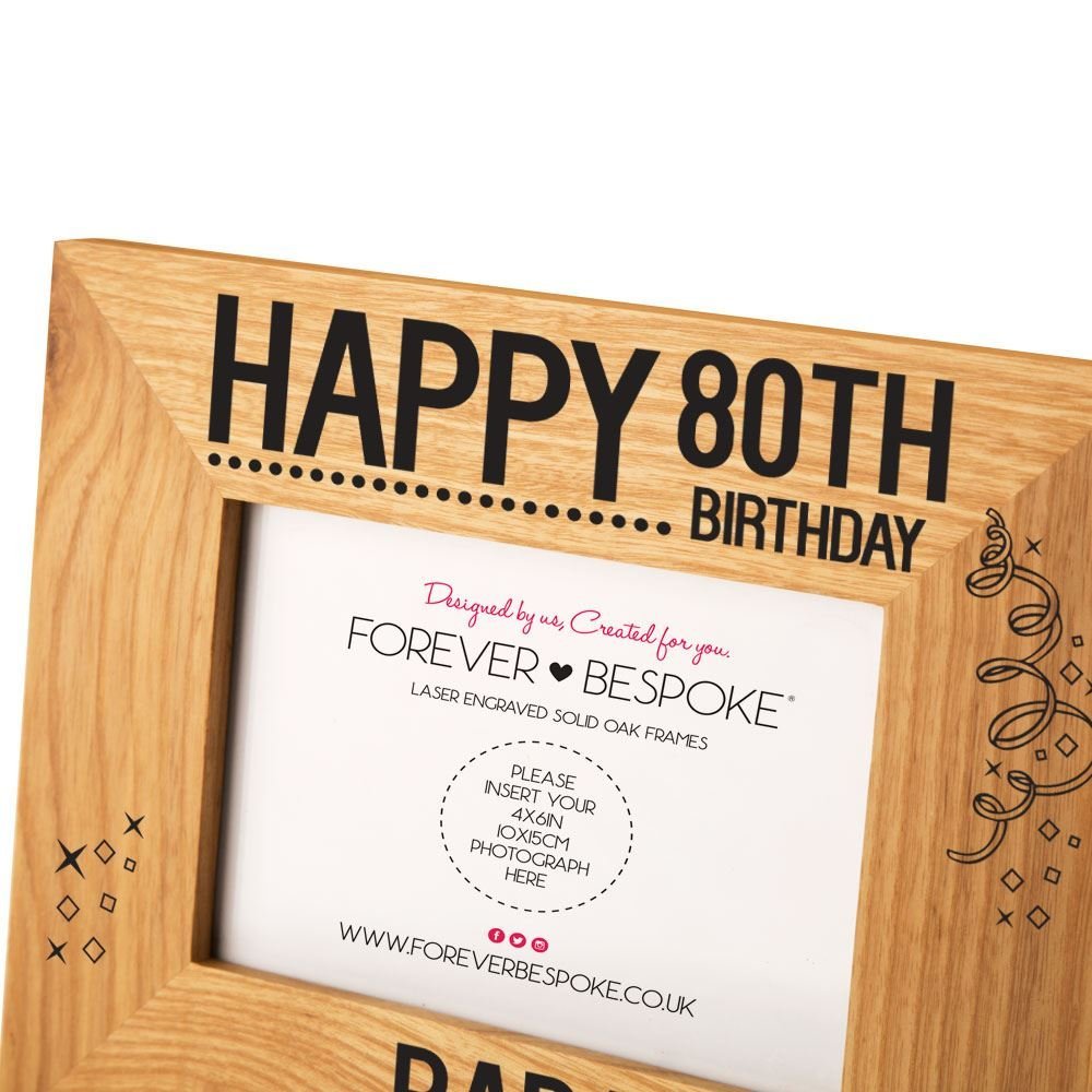 80th Birthday Borders And Frames