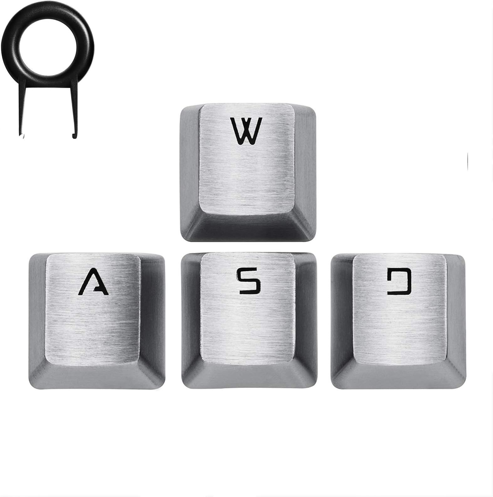 Amazon.com: Hallsen Metal Keycaps Mechanical Gaming Keyboard WASD ...