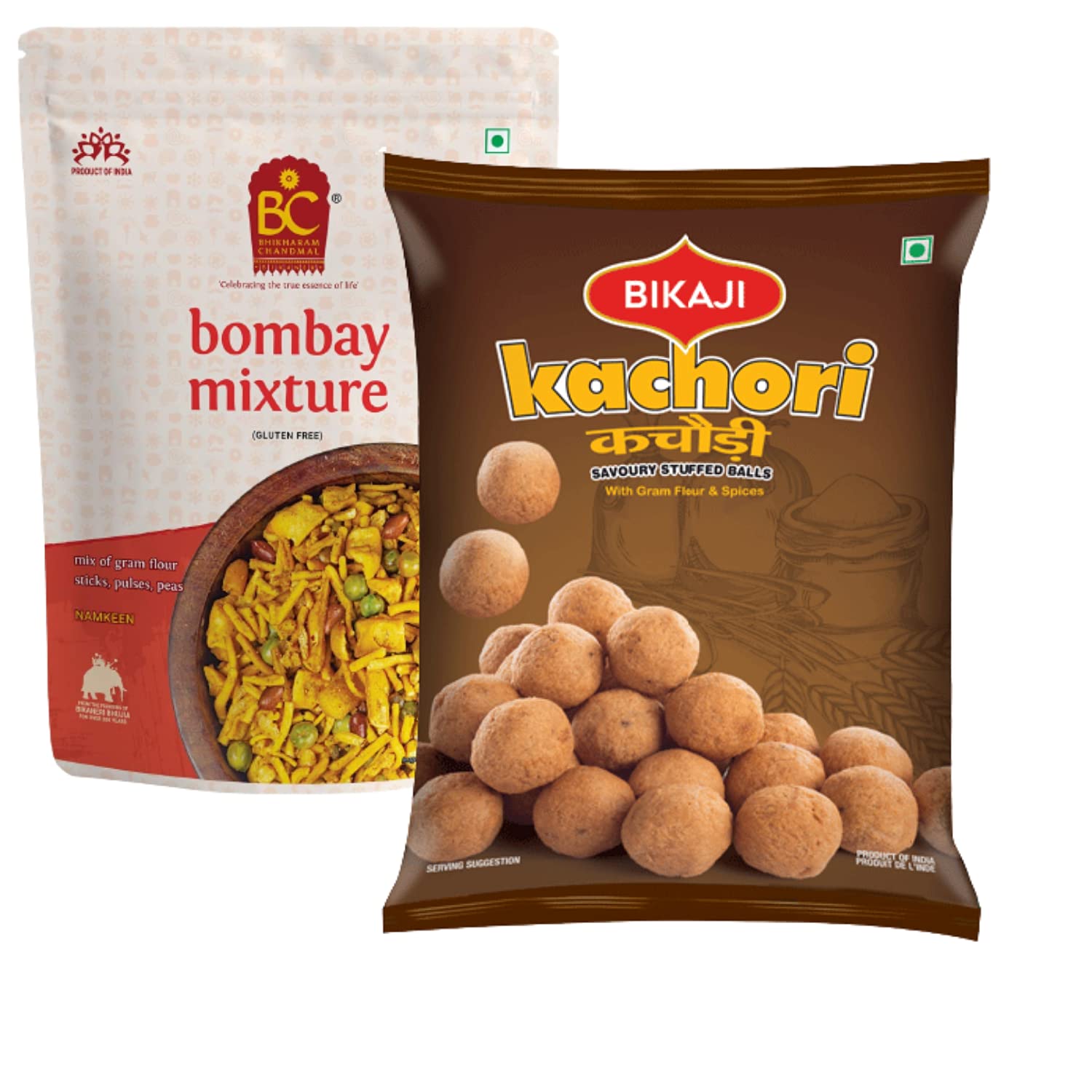 Buy Bikaji - Special Combo Packed Snacks - Kachori (200gm) Bombay ...
