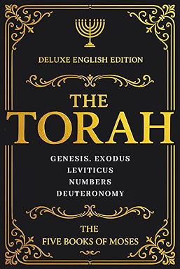 The Torah in English (Large Print): Hebrew Bible Pentateuch Deluxe ...