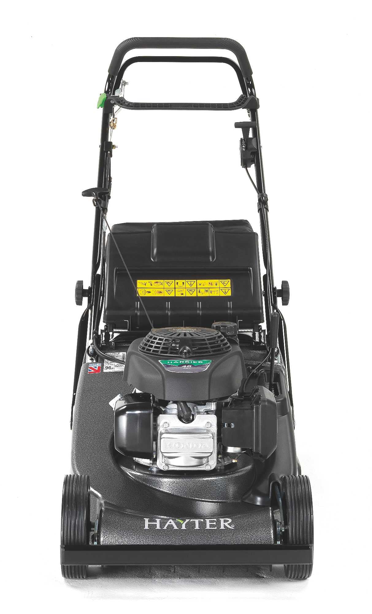 Hayter Harrier 48 Lawnmower Professional Petrol Self-Propelled Blade ...