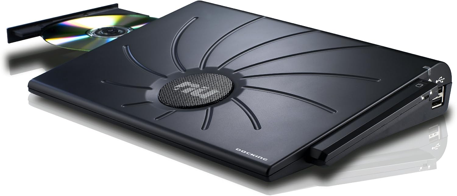 NU Netbook Docking Station with Multi DVD/CD ReWriter, 2 x USB 2 Ports ...