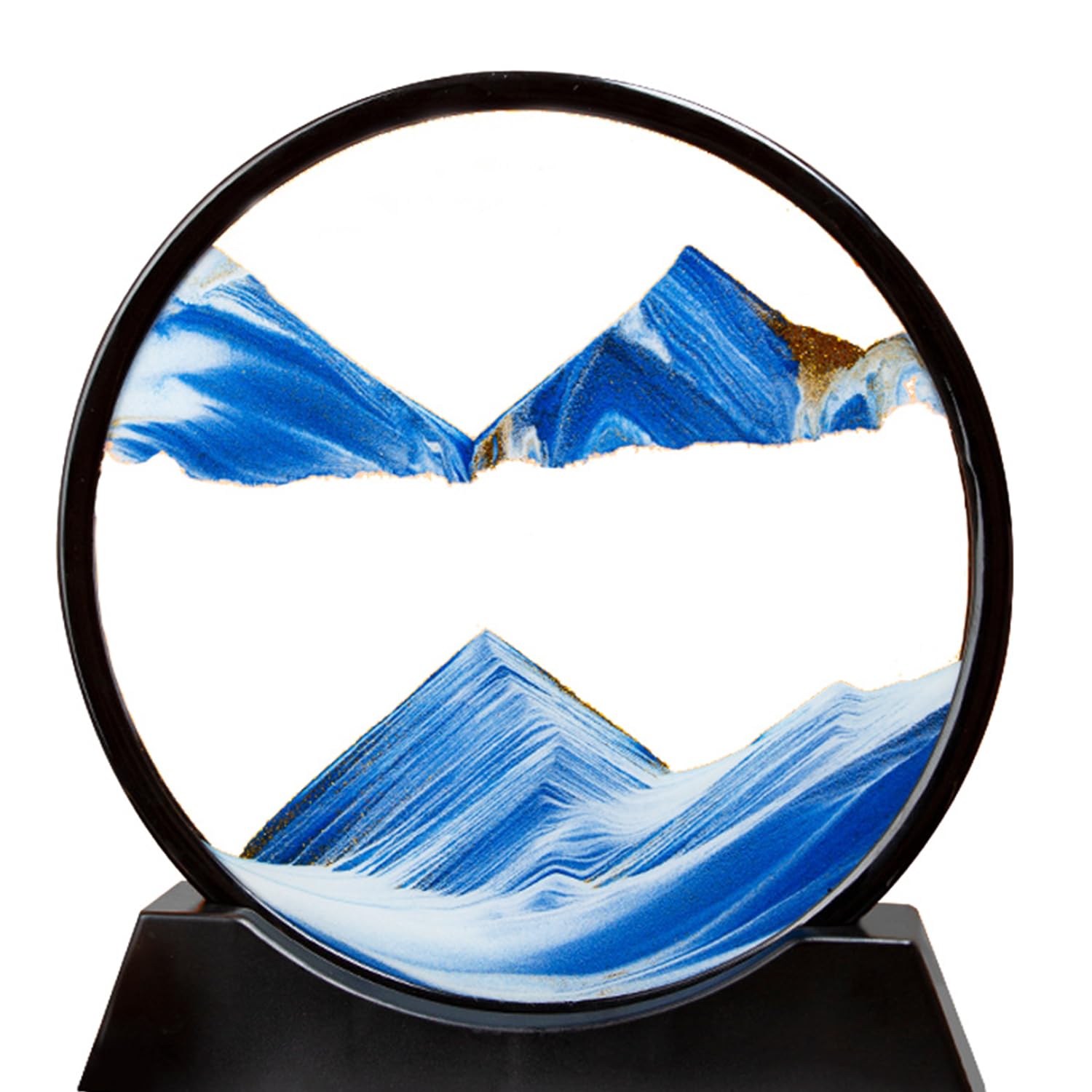 3D Dynamic Sand Art Liquid Motion, Moving Sand Art Picture Circular ...