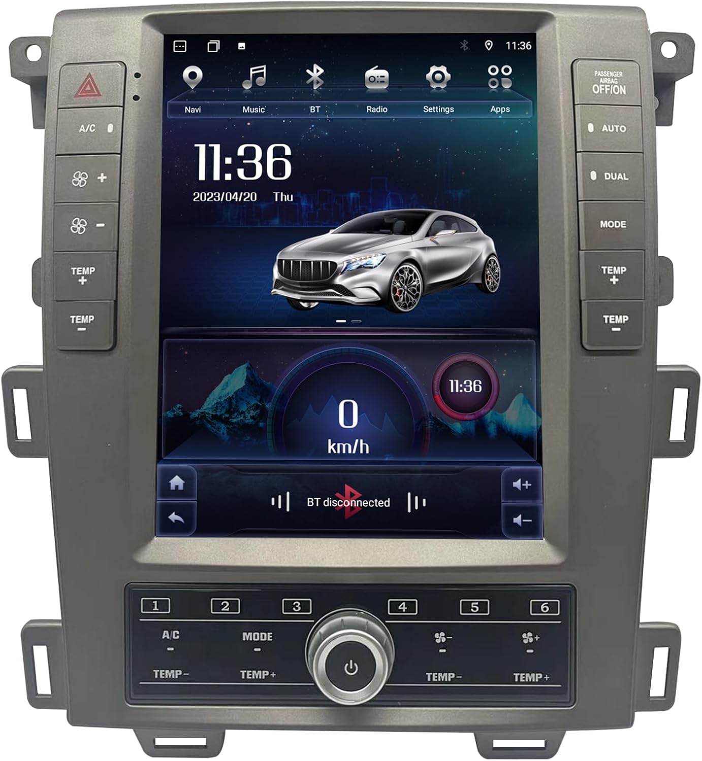 Amazon.com: Car Radio Stereo for Ford Edge 2009-2015 Radio Android Auto ...