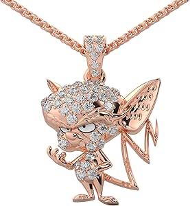 Amazon.com: Brain's Brilliance: 0.21 cttw Natural Diamond Cartoon ...