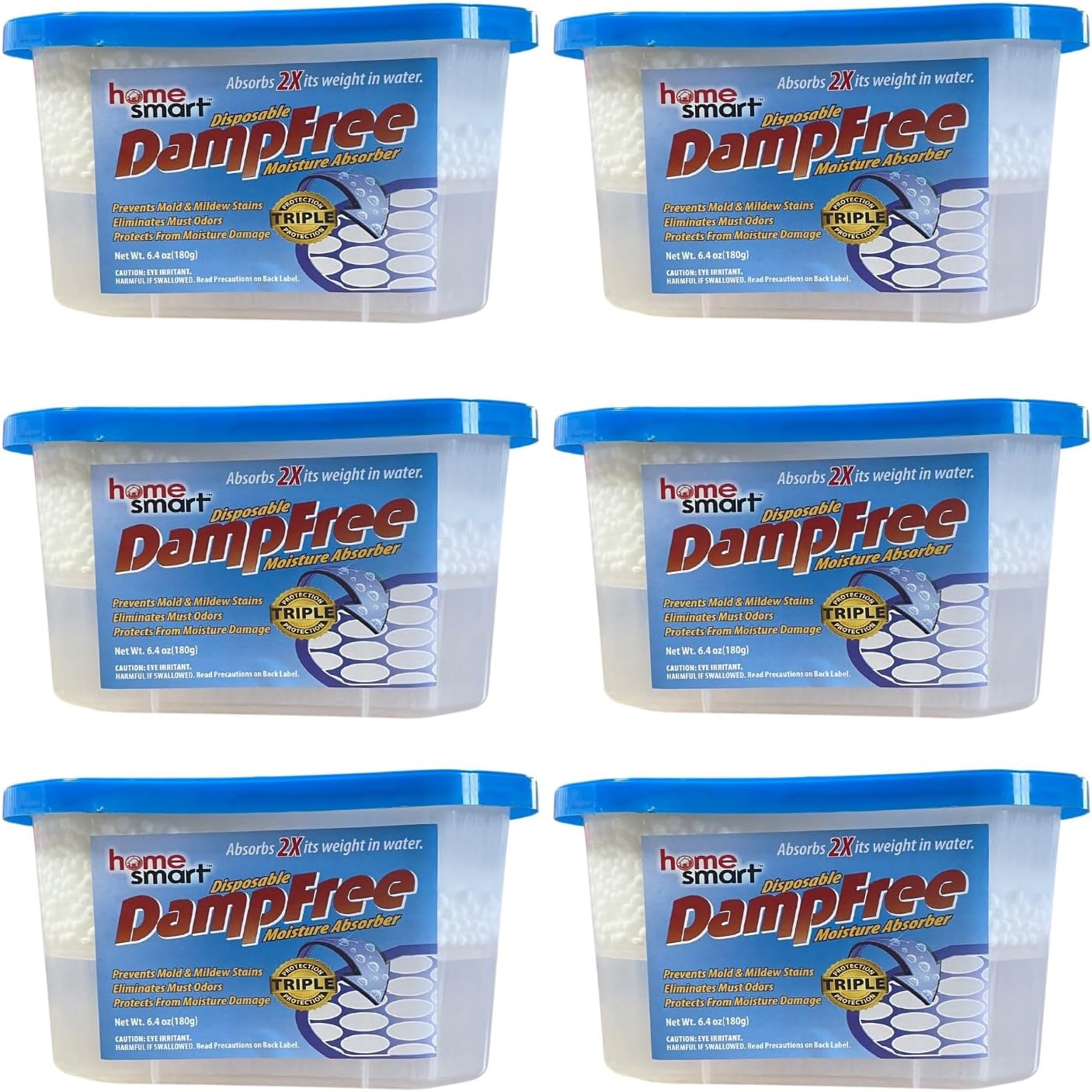 Amazon.com - Disposable Moisture Absorber Dehumidifier (Pack of 6)