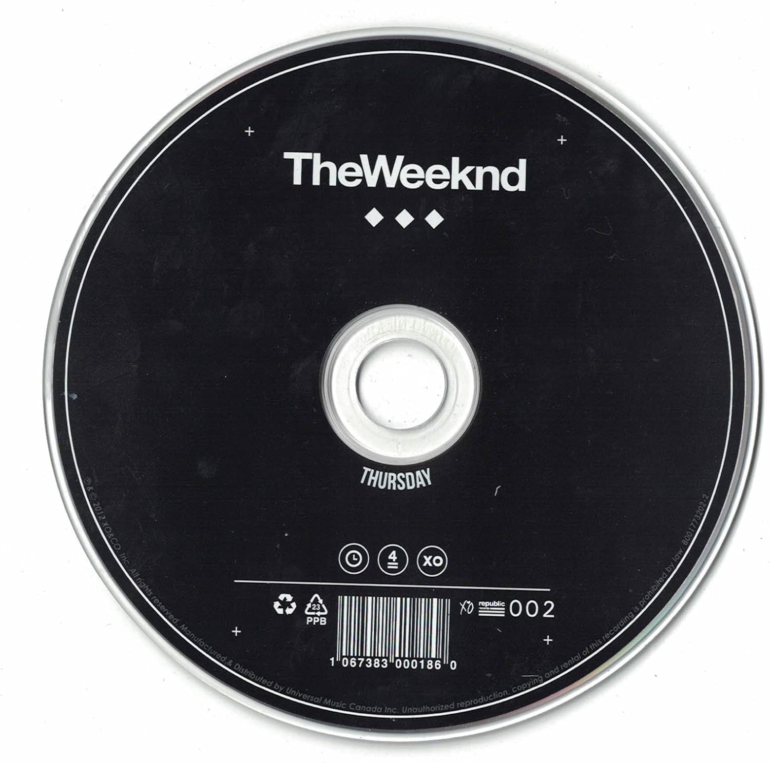 Thursday (Vinyl): The Weeknd: Amazon.ca: Music