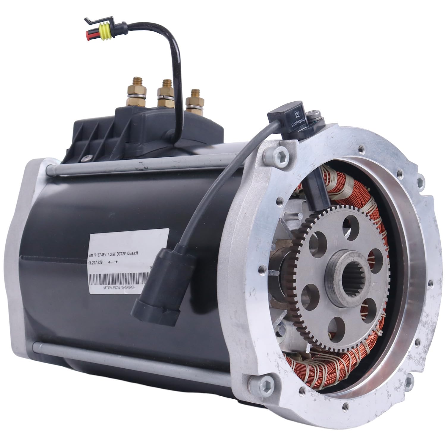 Amazon.com: AIVWUMOT 45V 7,0kW 72V 3 Phase AC Motor 681071 AMT7167 ...