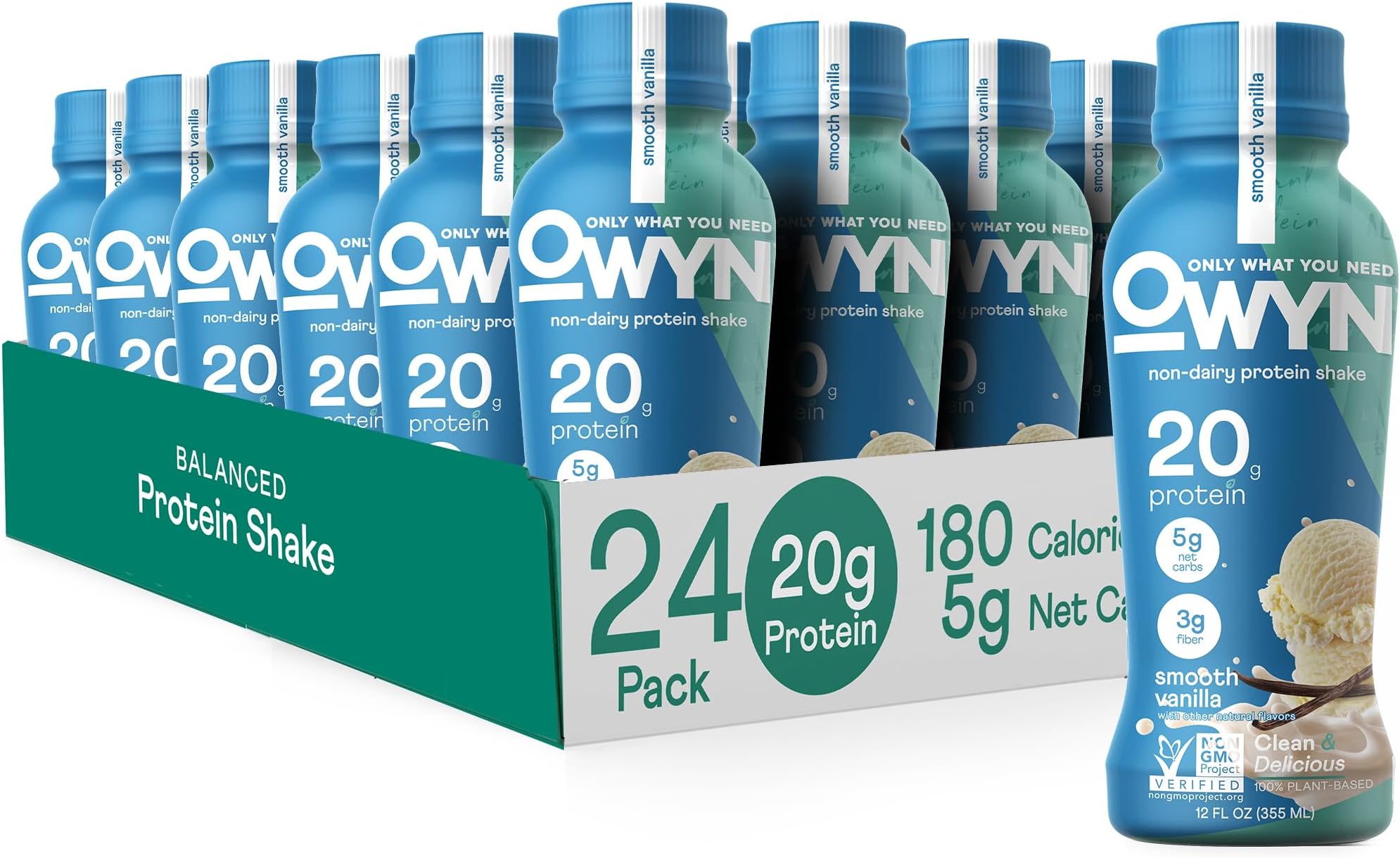 Amazon.com: OWYN Only What You Need Plant Based Protein Shake, 20g ...
