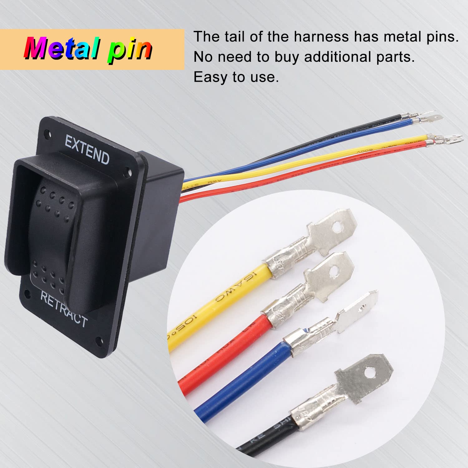 Snapklik.com : Weideer 387874 RV Jack Power Stabilizer Switch 12V ...