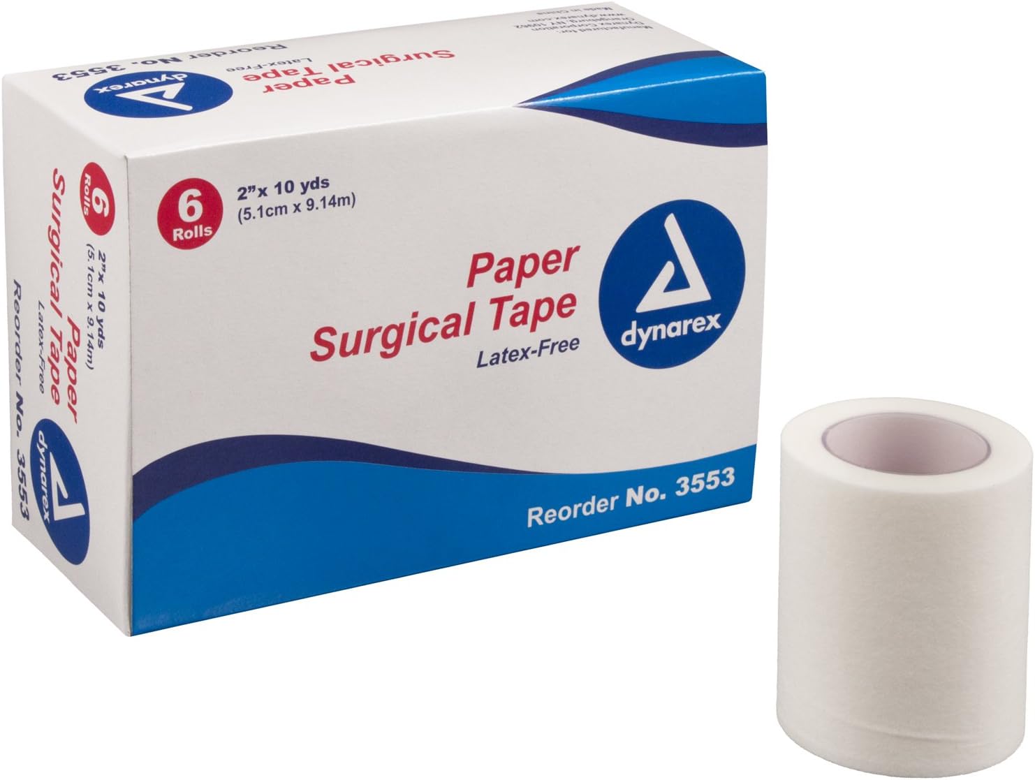 Amazon.com: Sterex Paper Surgical Tape 2" Micropore Type (Pack of 6 ...