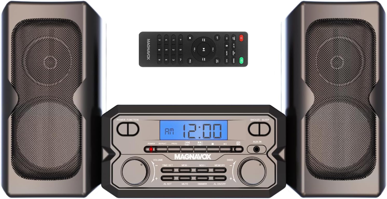 Magnavox MM435 Compact Shelf System Black : Amazon.ca: Electronics