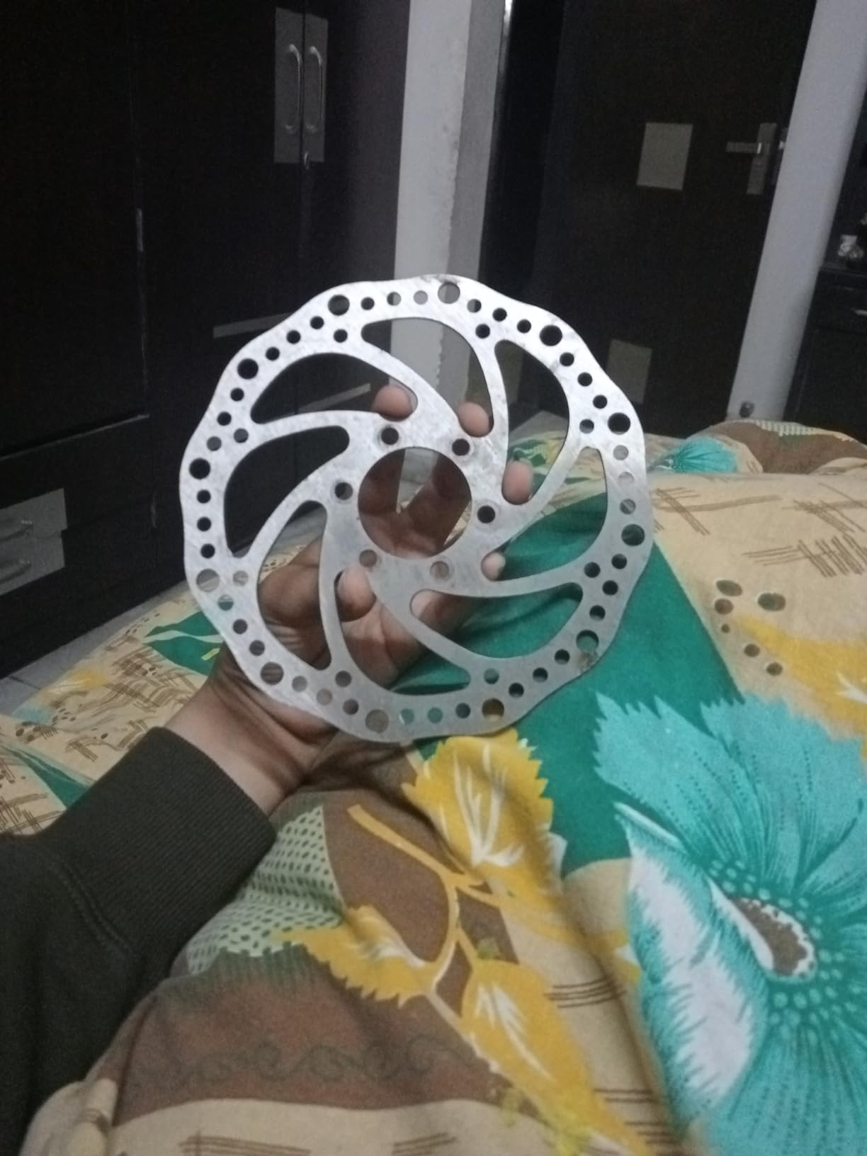 KEYCRAZE Cycle Disc Rotor - 160mm Bike Disc Plates for Disc Brakes ...