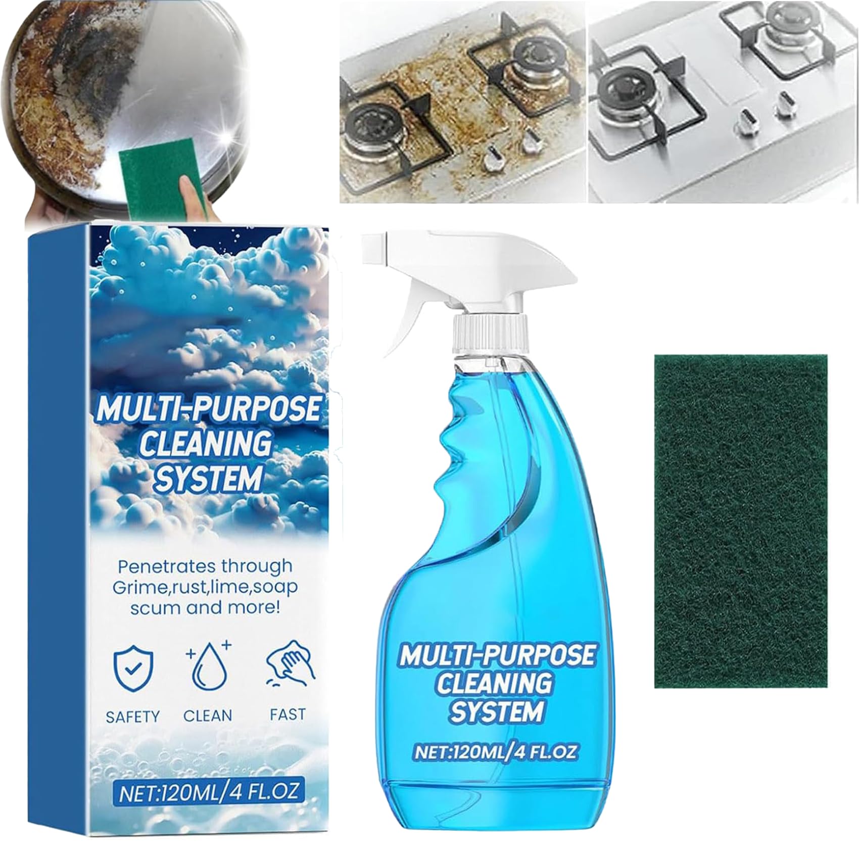 Amazon.com: Splash Foam Spray Tablets & Spray Bottle, Splash Foam Spray ...