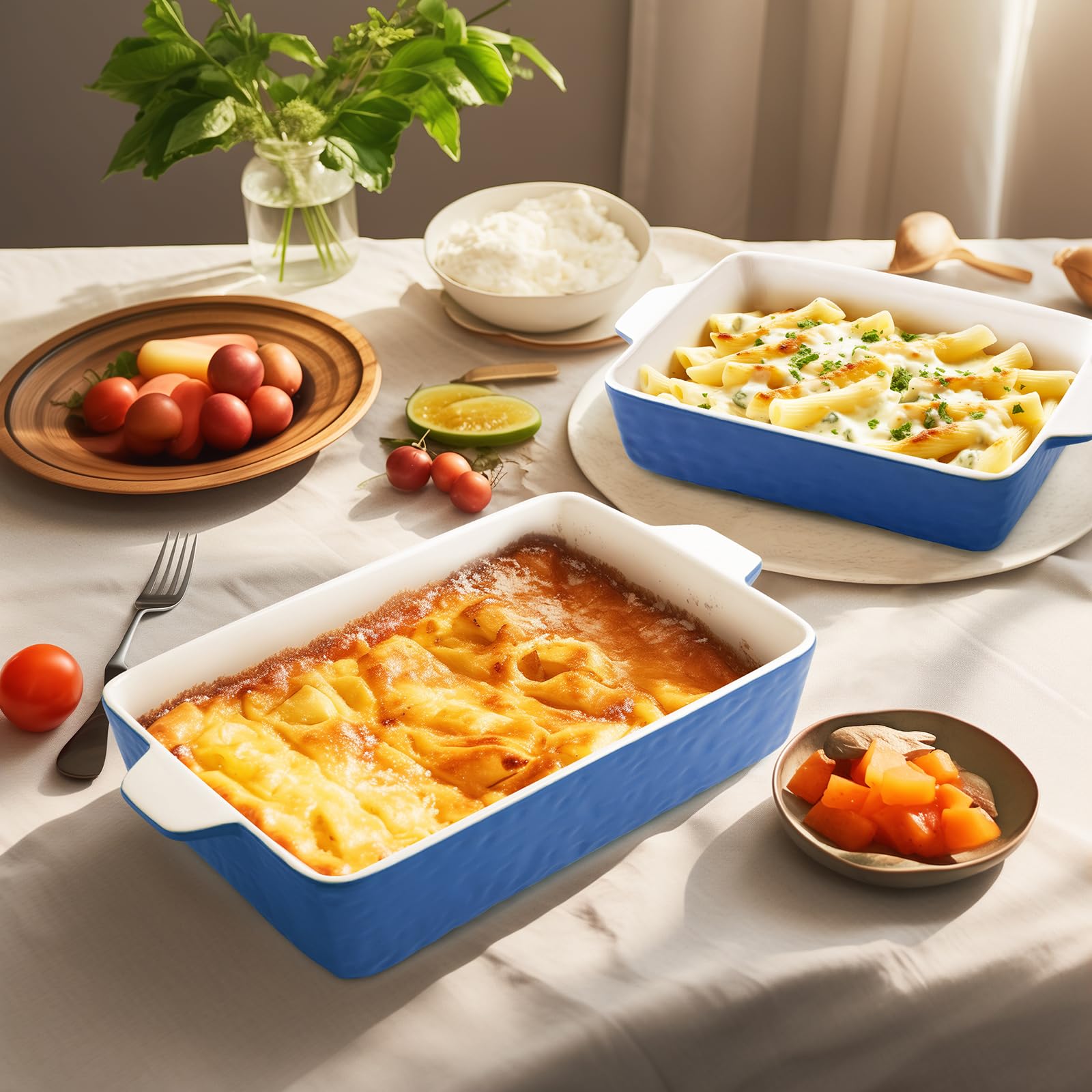 Casserole Dishes, Ceramic Baking Dishes for Oven Lasagna Pan Baking Pan ...