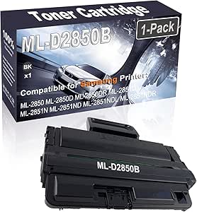 Amazon.com: 1-Pack (Black) Compatible ML-2850 ML-2850D ML-2850DR ML ...