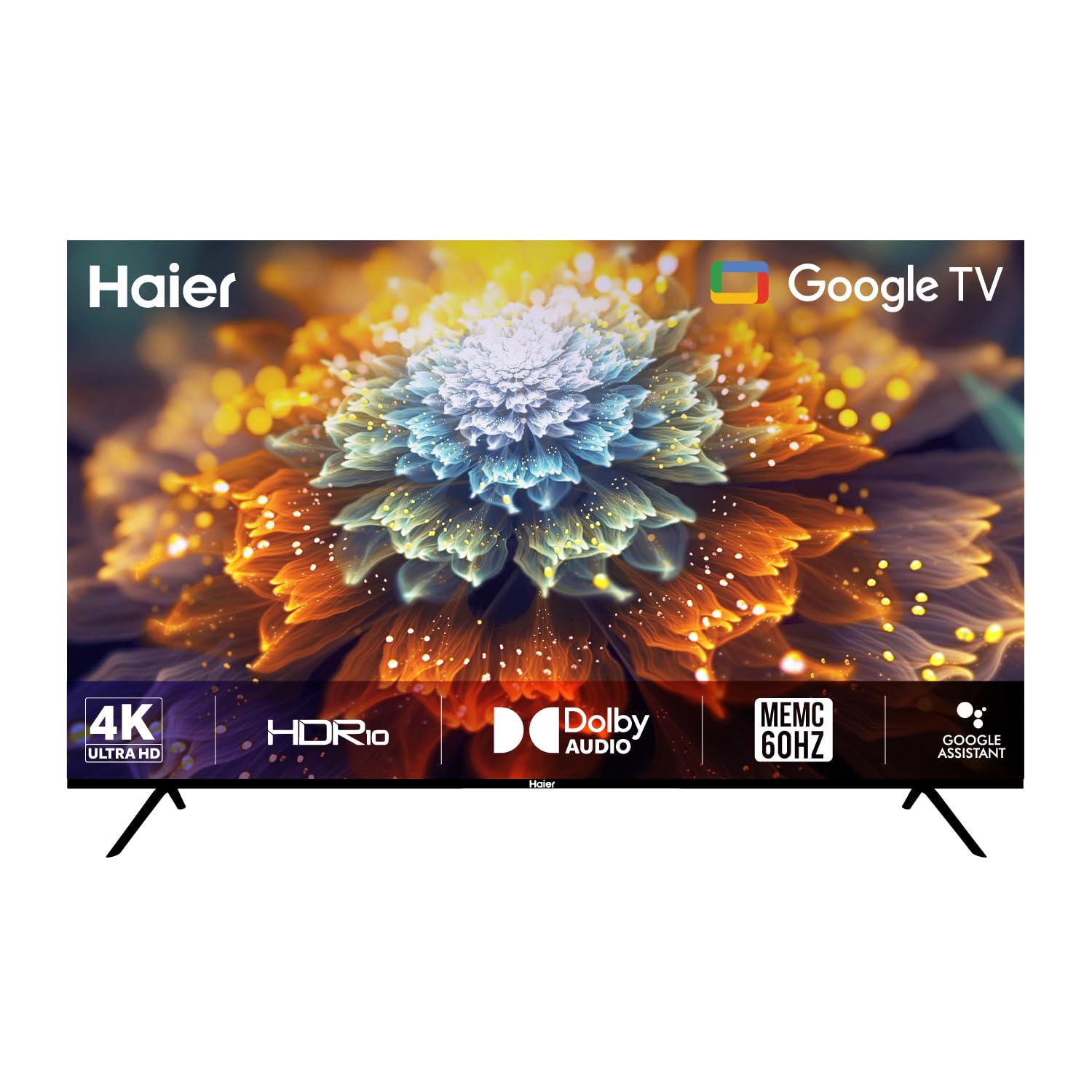 Haier 108 cm (43 inches) 4K Ultra HD Smart LED Google TV L43FG (Black) : Amazon.in: Electronics