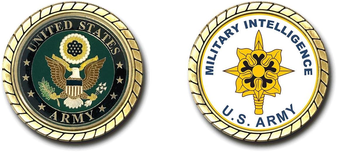 Amazon.com: US Army Military Intelligence Challenge Coin : Collectibles ...