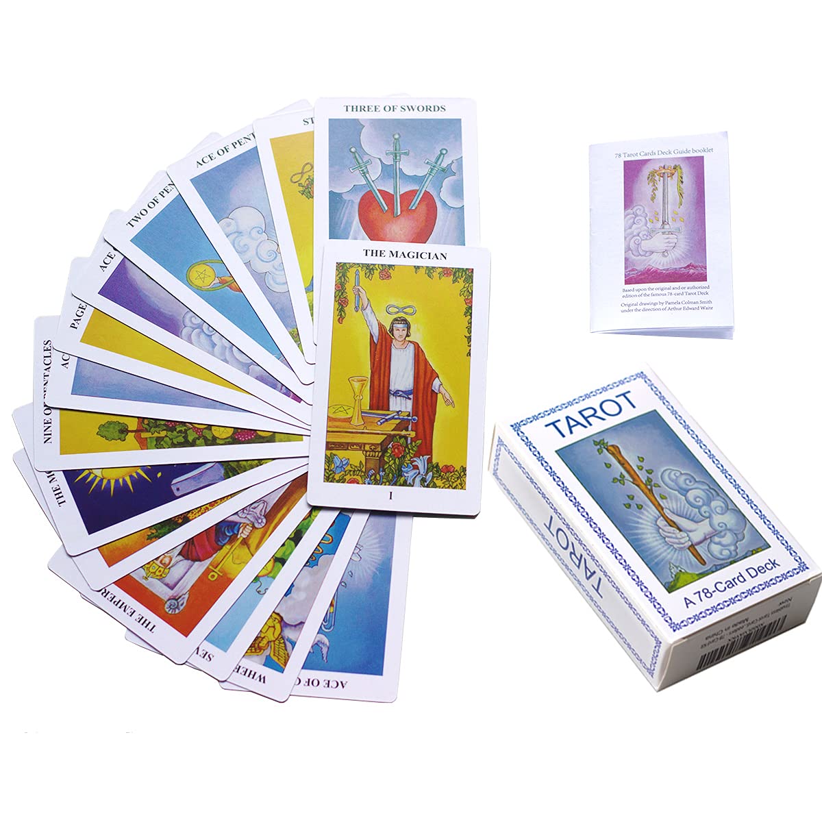 Buy GIMURM The Original RiderWaite Tarot,Smith WaiteTarot,Tarrot Cards ...