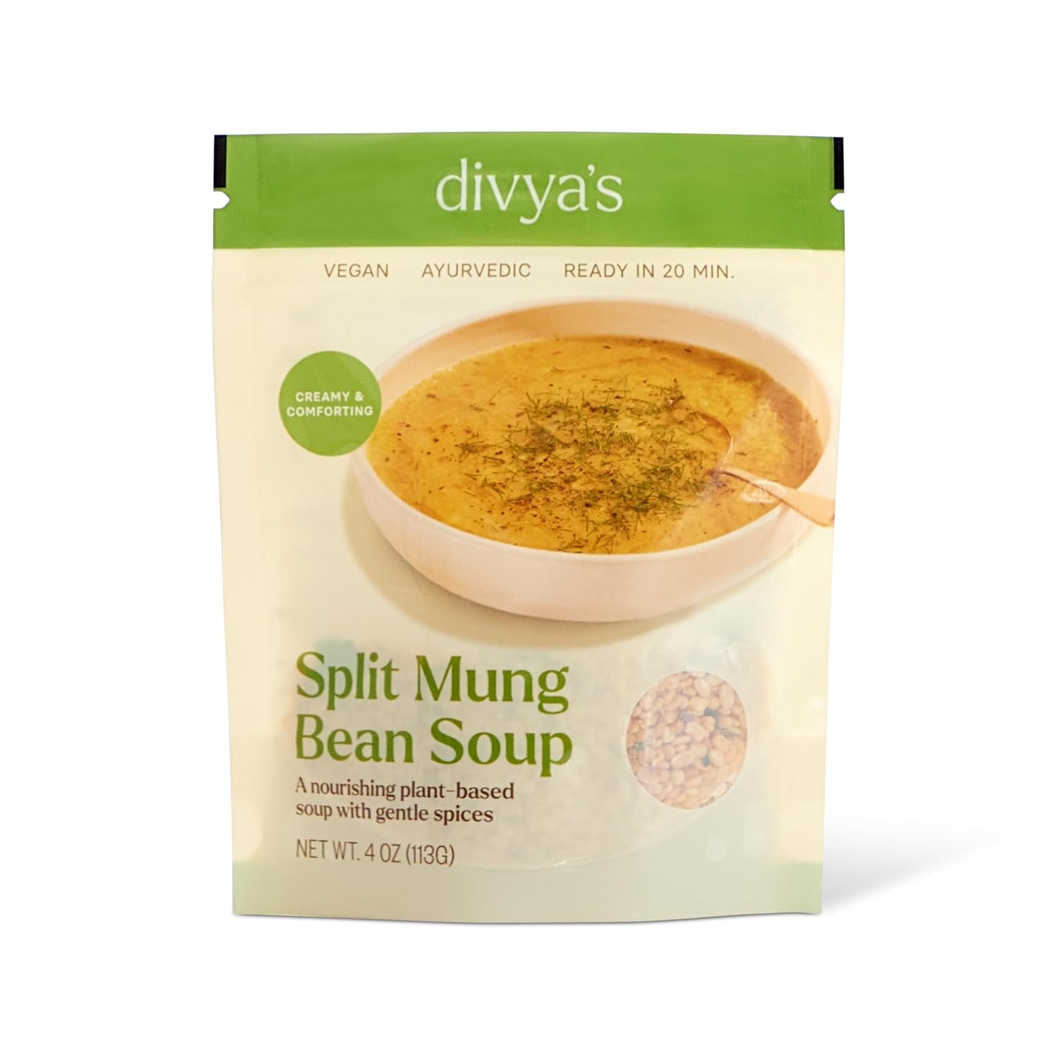 Amazon.com: Divya's Mung Bean Soup Mix, One-Pot Ayurvedic Soup Mix with ...
