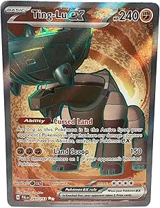 Amazon.com: Pokemon - Ting-Lu ex 242/193 - Paldea Evolved - Full Art ...