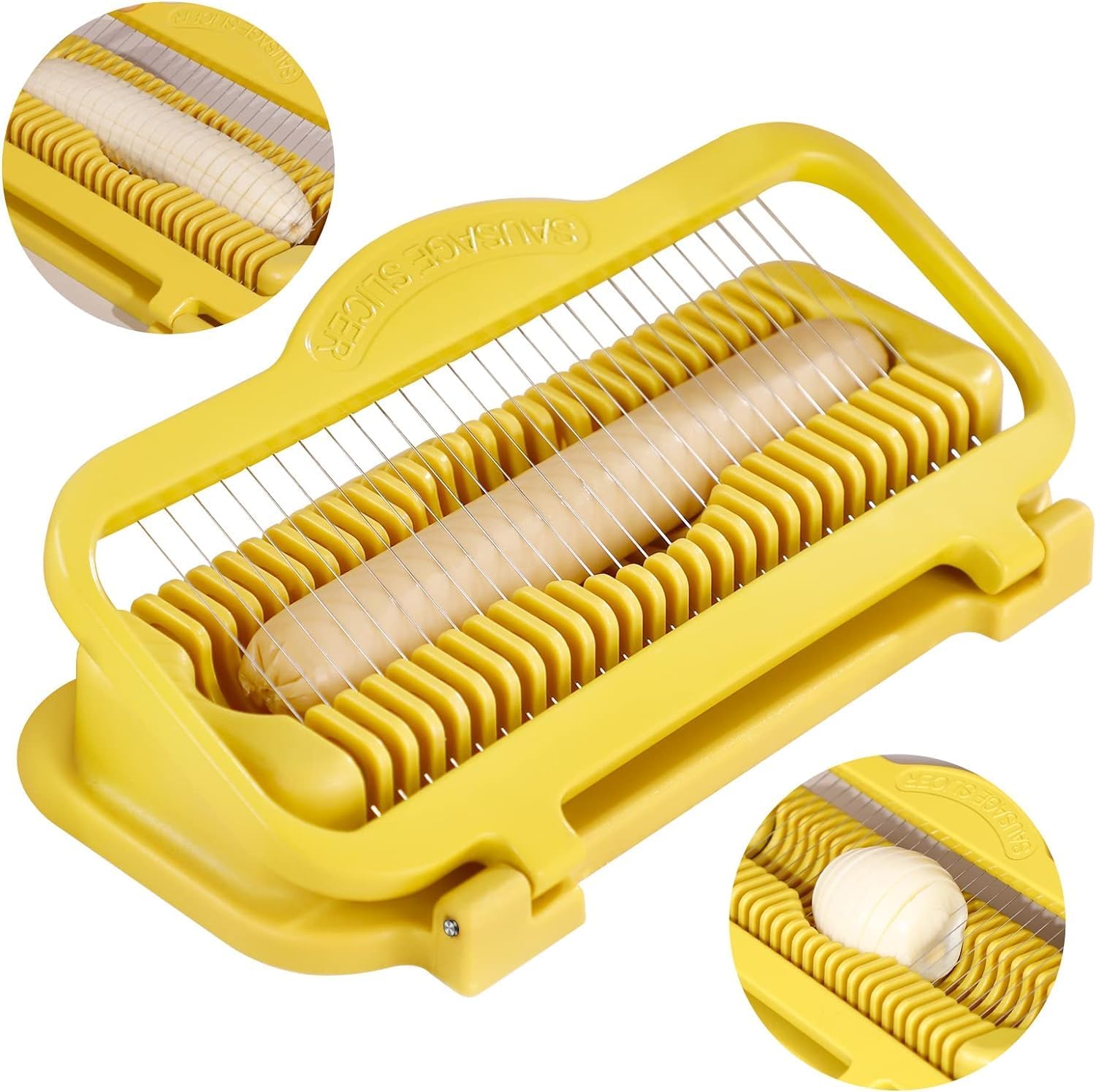 Amazon.com: Hutzler 571 Banana Slicer,193925,Yellow, 11.25": Home & Kitchen