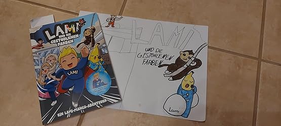 Lami und die gestohlenen Farben: Ein Lami-Manga-Abenteuer : Lami ...