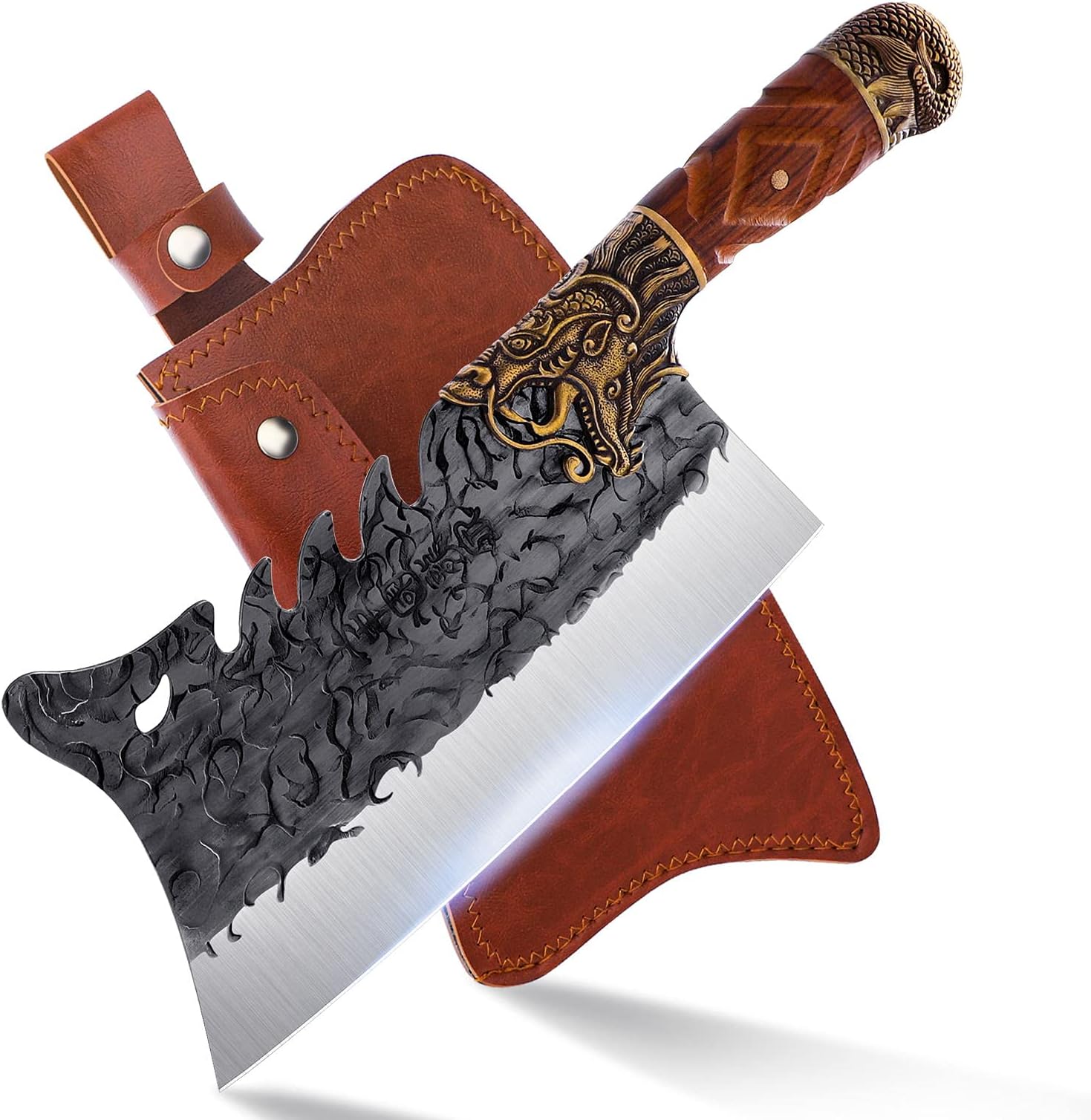 Amazon.com: Huusk Collectible Knives Bundle Meat Knife & Carved Meat ...