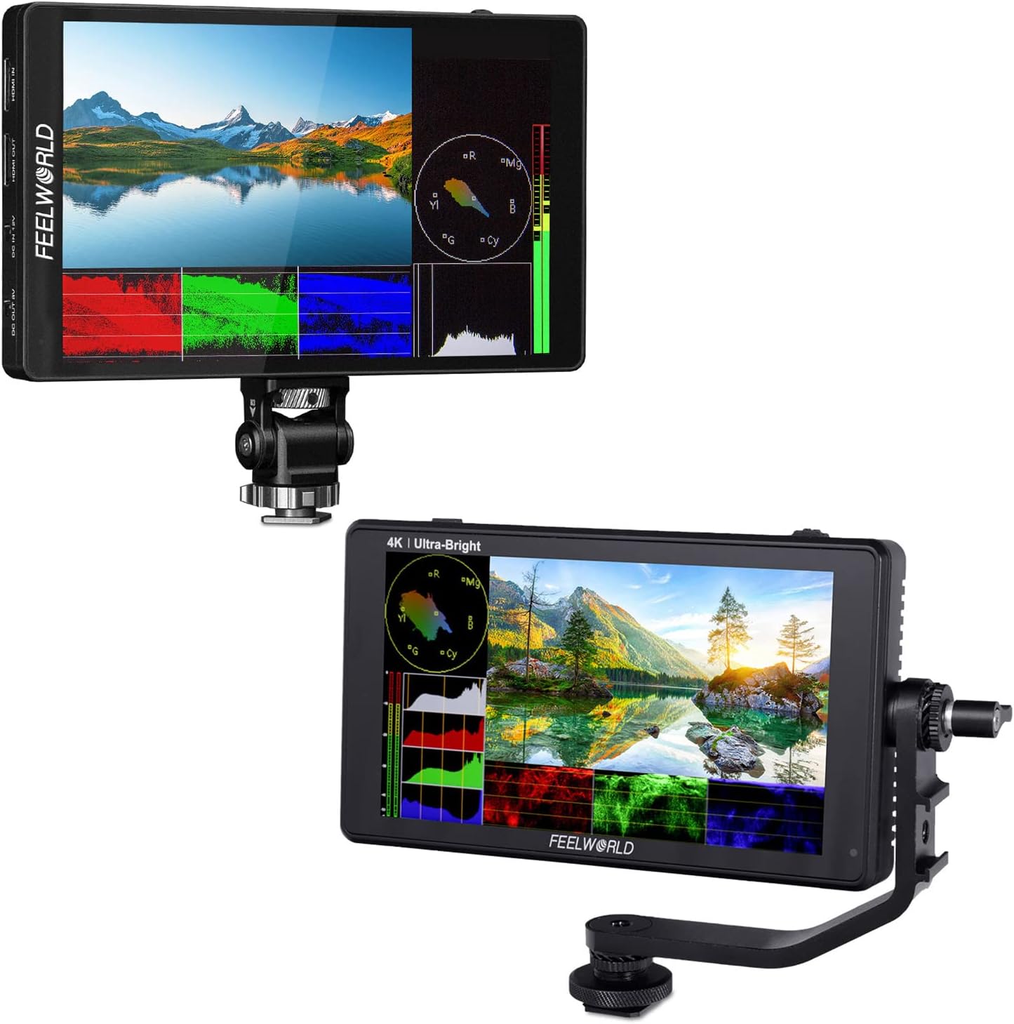 Buy FEELWORLD F7 PRO and LUT6 Camera Field DSLR Monitor Bundle Online ...