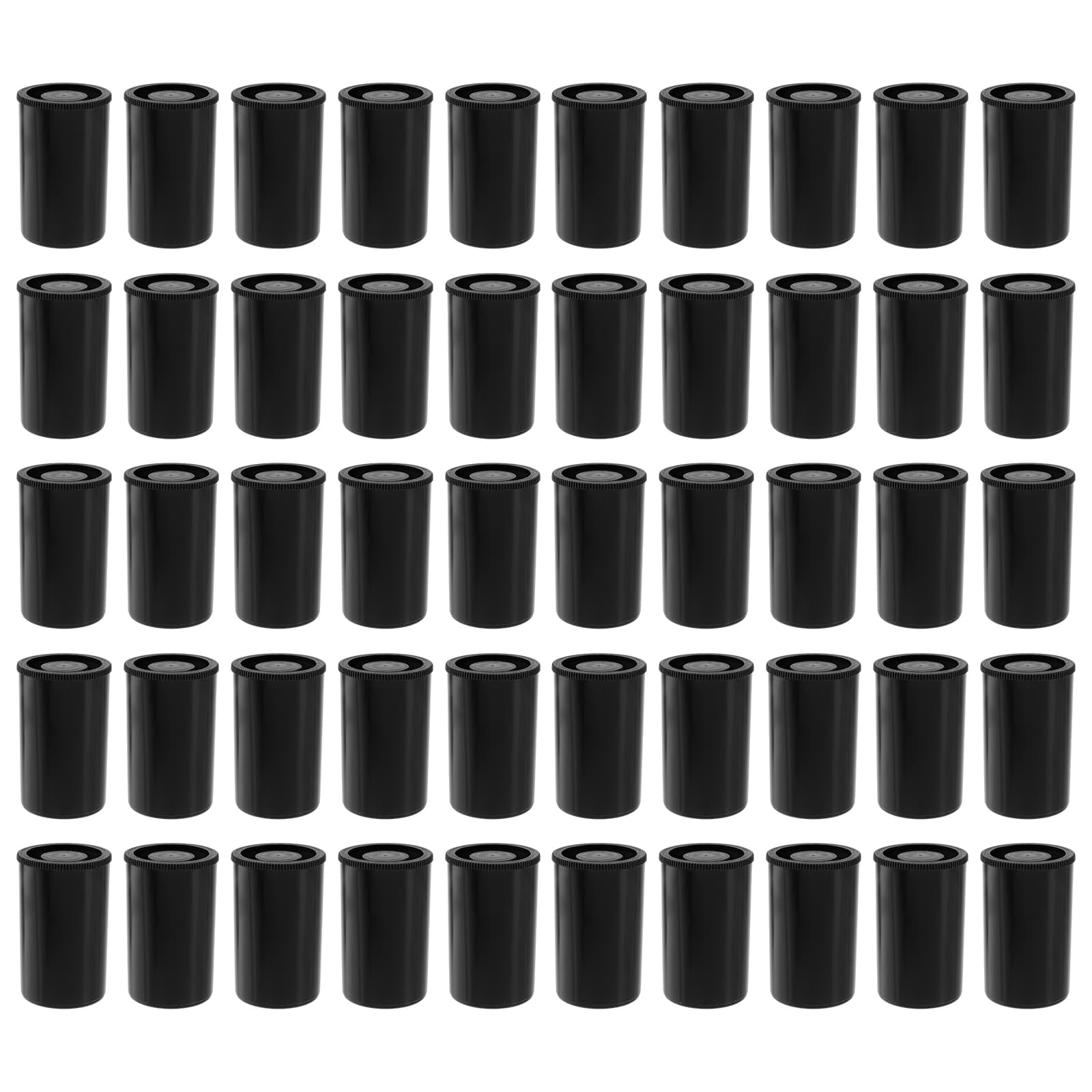 ZOENHOU Pack of 50 Film Canisters, Plastic Canisters, 33 mm Film Cans ...
