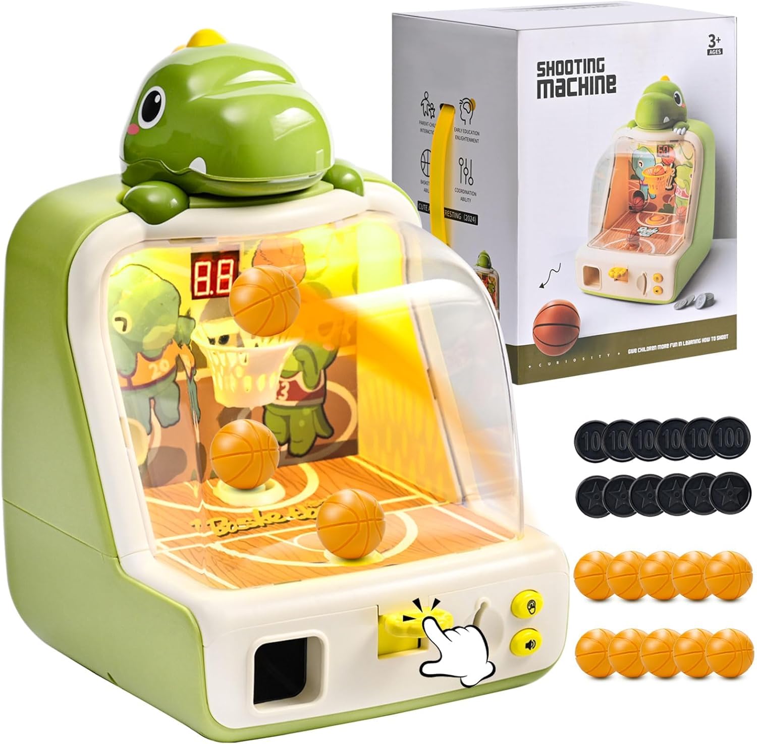 Amazon.com: Basketball Game,Tabletop Basketball Game for Toddler ...