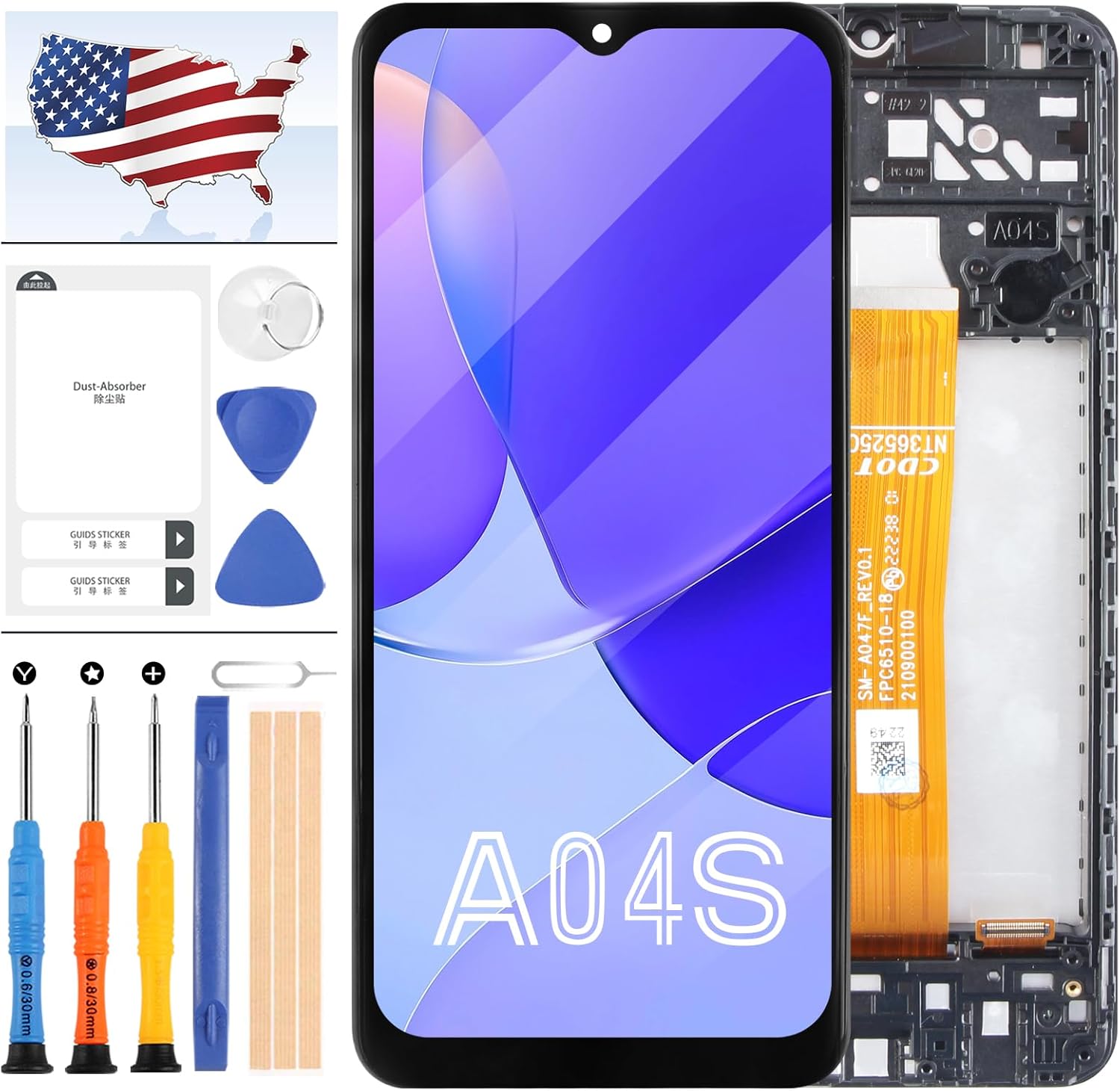 Amazon.com: for Samsung Galaxy A04S LCD Screen for Samsung Galaxy A04S ...