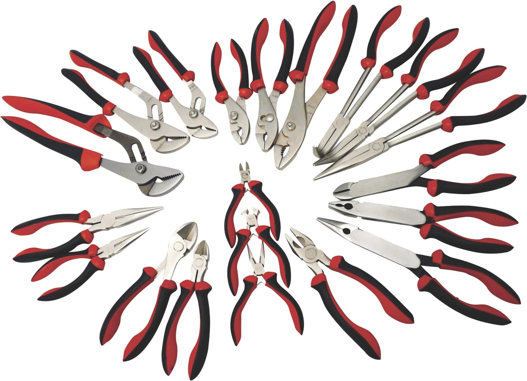 CRAFTSMAN Plier Set, 25 Pieces, Durable and Versatile Pliers, Stainless ...
