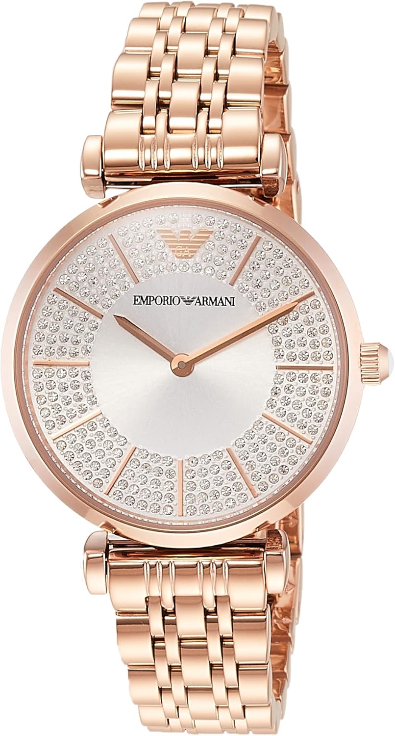 Amazon.co.jp: [エンポリオアルマーニ] 腕時計 GIANNI T-BAR AR11446 レディース ピンクゴールド : ファッション