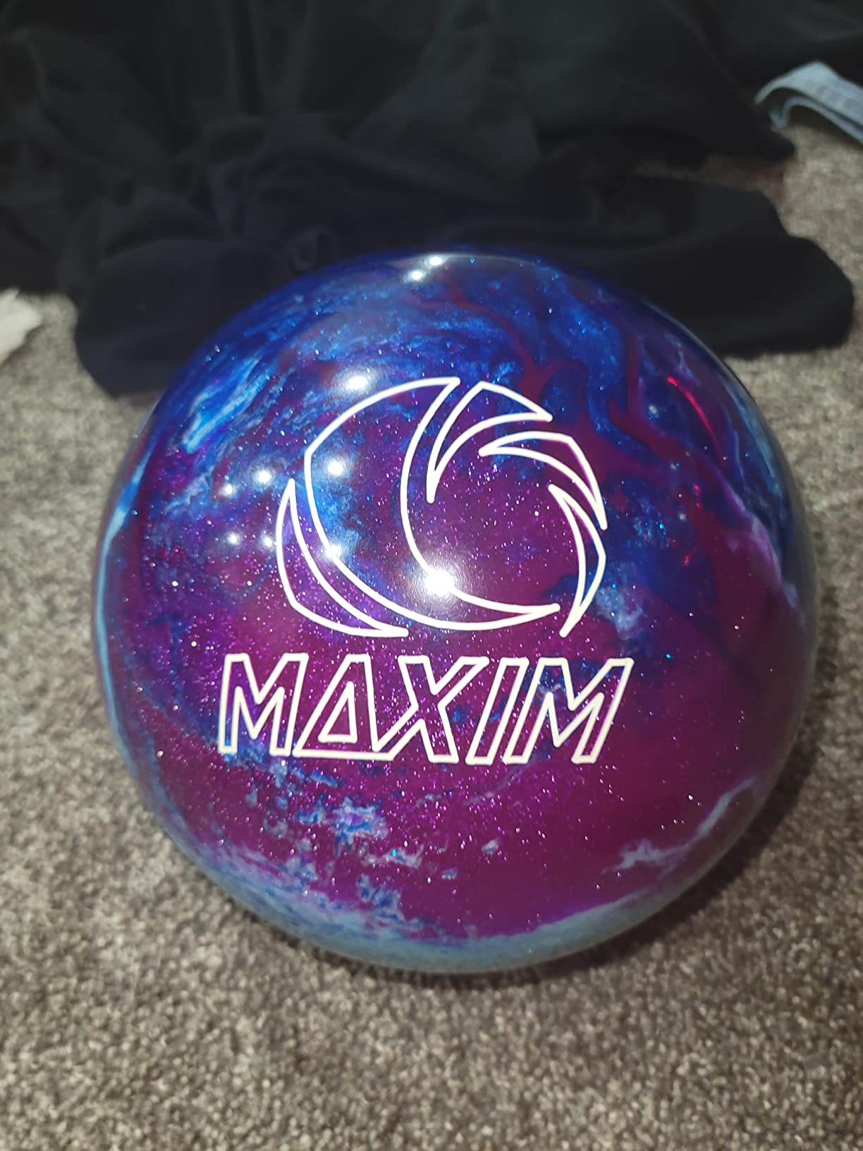 $12/mo - Finance Ebonite Maxim Bowling Ball - Peek-A-Boo Berry | Buy ...