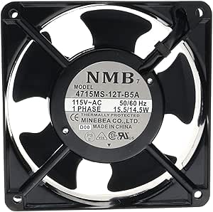 Amazon.com: Axial Flow Cooling Fan for 120 * 120 * 38MM NMB 4715MS-12T-B5A : Electronics