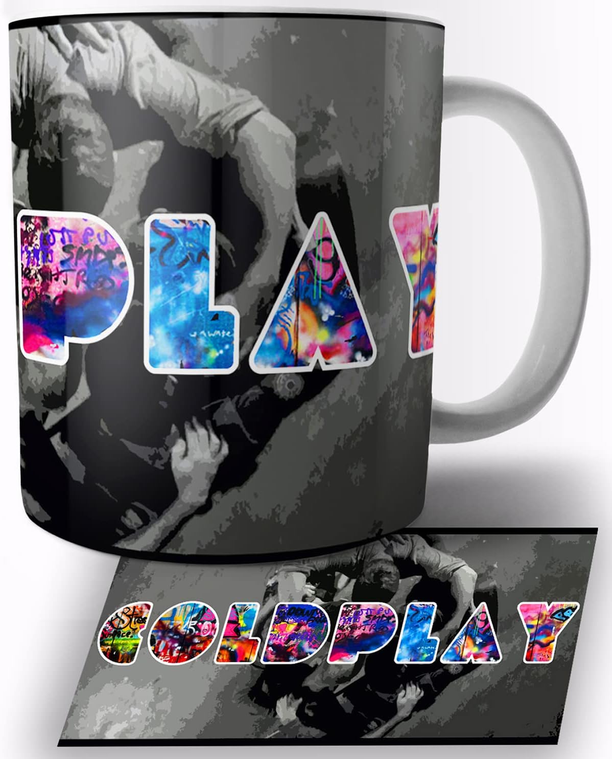 TusRelojes Coldplay Tasse en Céramique Blanche 325ml Mug : Amazon.fr ...