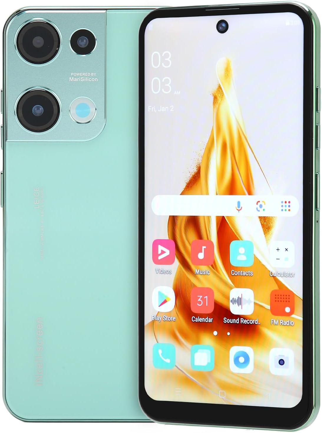 Amazon.com: Large Screen Slim Body, 6.6in Incell HD Display, 24MP ...