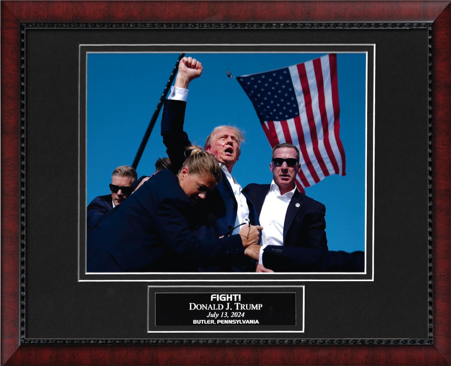 Amazon.com: New England Picture Assassination Attempt of President ...