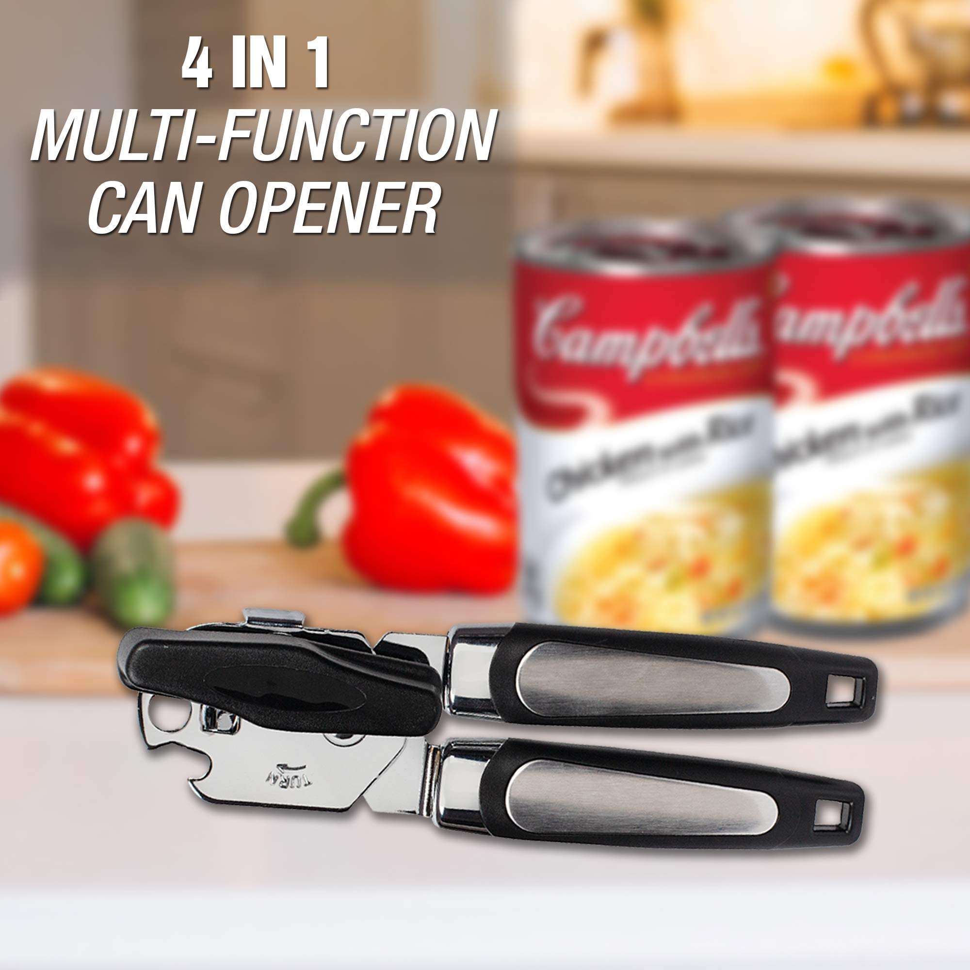 Can Opener Handheld Strongest Heaviest Duty, Manual Can Opener Good ...