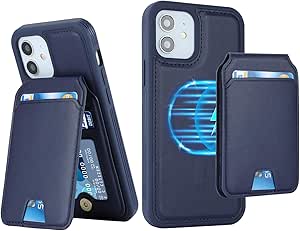 Amazon.com: Havaya for iPhone 12 Mini Case Magsafe Compatible,for iPhone 12 Mini case Wallet ...