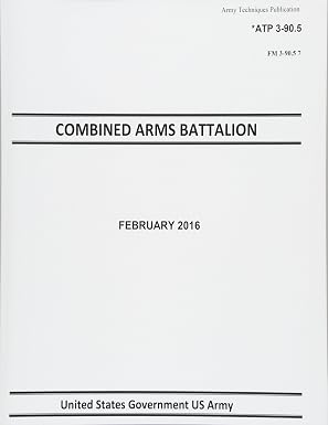 Amazon | Army Techniques Publication Atp 3-90.5 Fm 3-90.6 Combined Arms ...