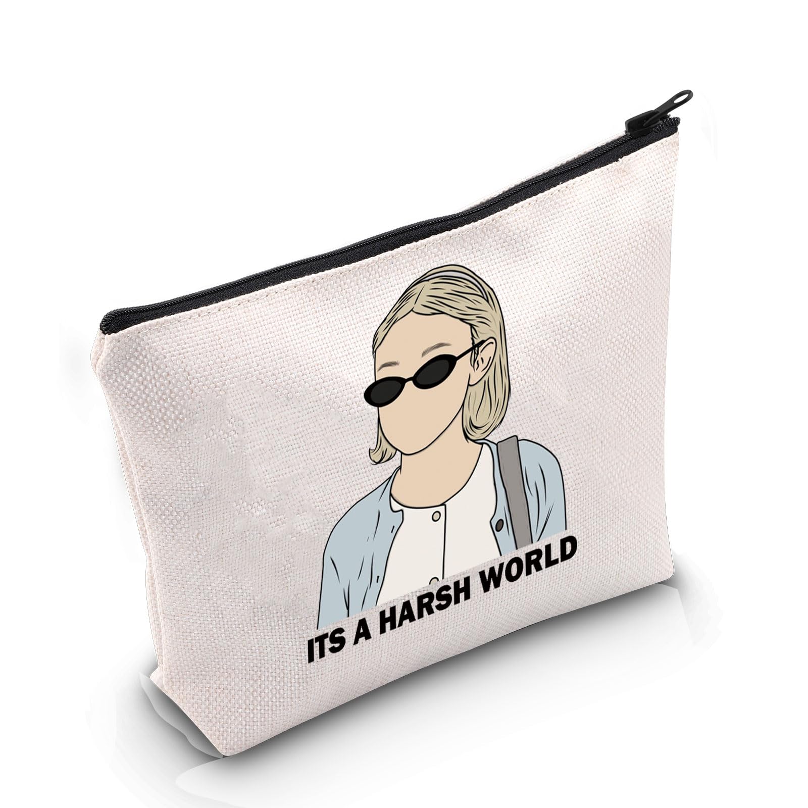TV Show Inspired Gift Movie Merch Its a Harsh World Zipper Pouch Makeup ...