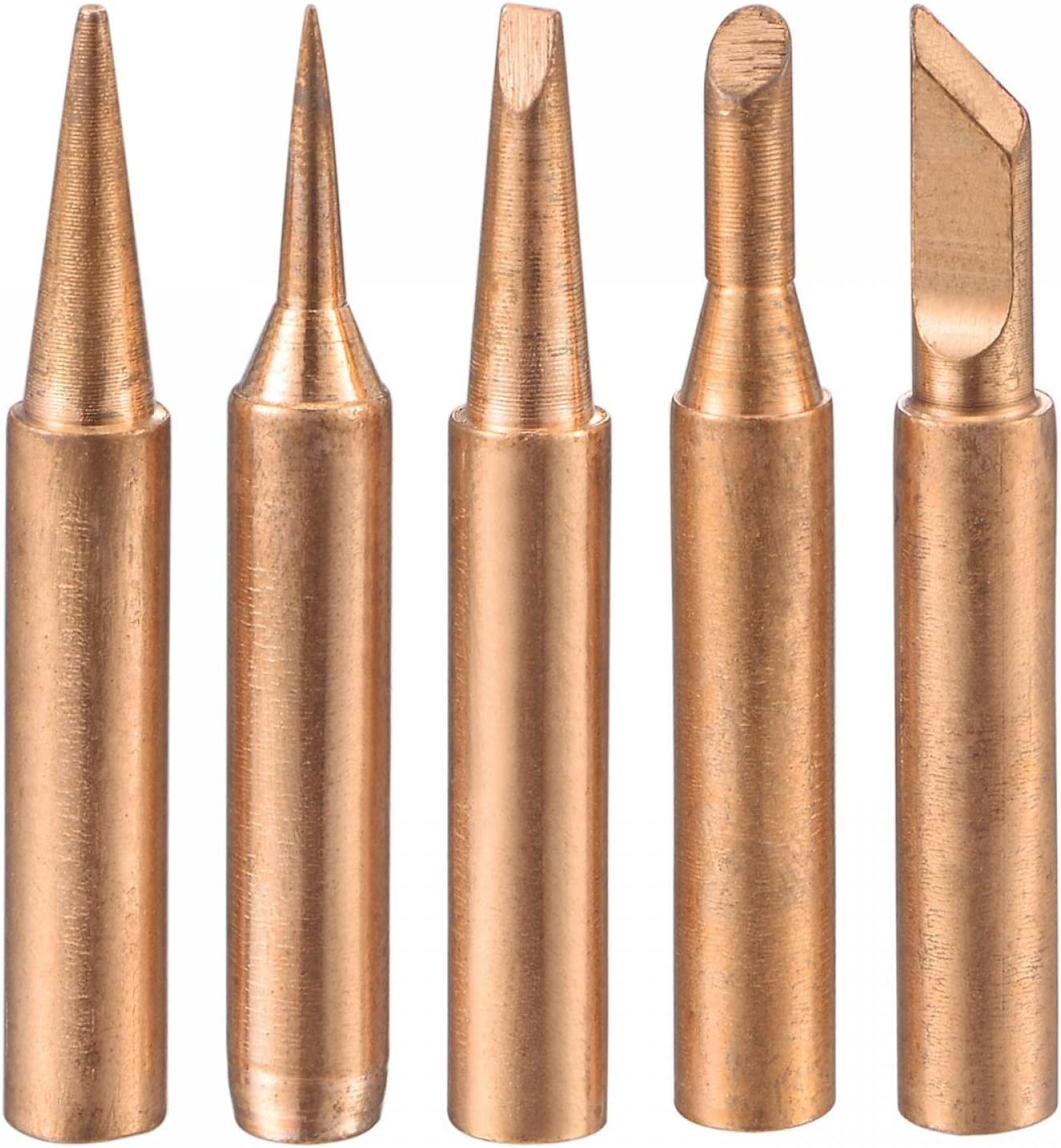 sourcing map Lead-Free Soldering Iron Tip I+B+K+3C+2.4D Series 4mmx41mm ...