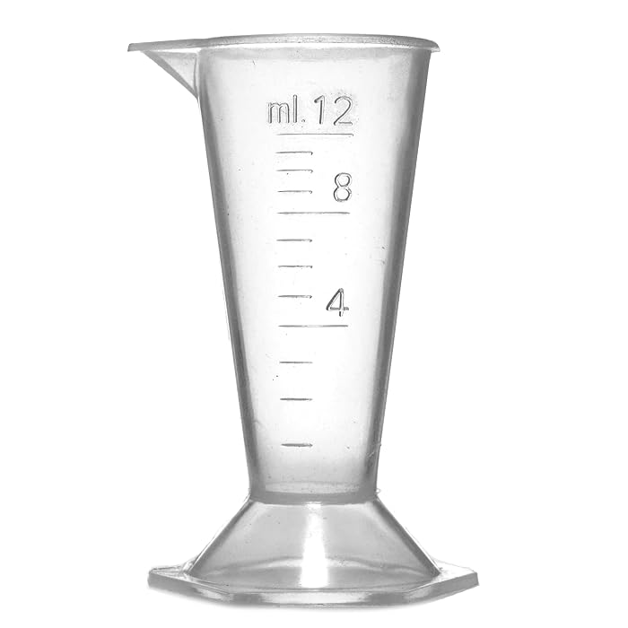 Buy Conical Measure, 12ml - Polypropylene Plastic, Translucent ...