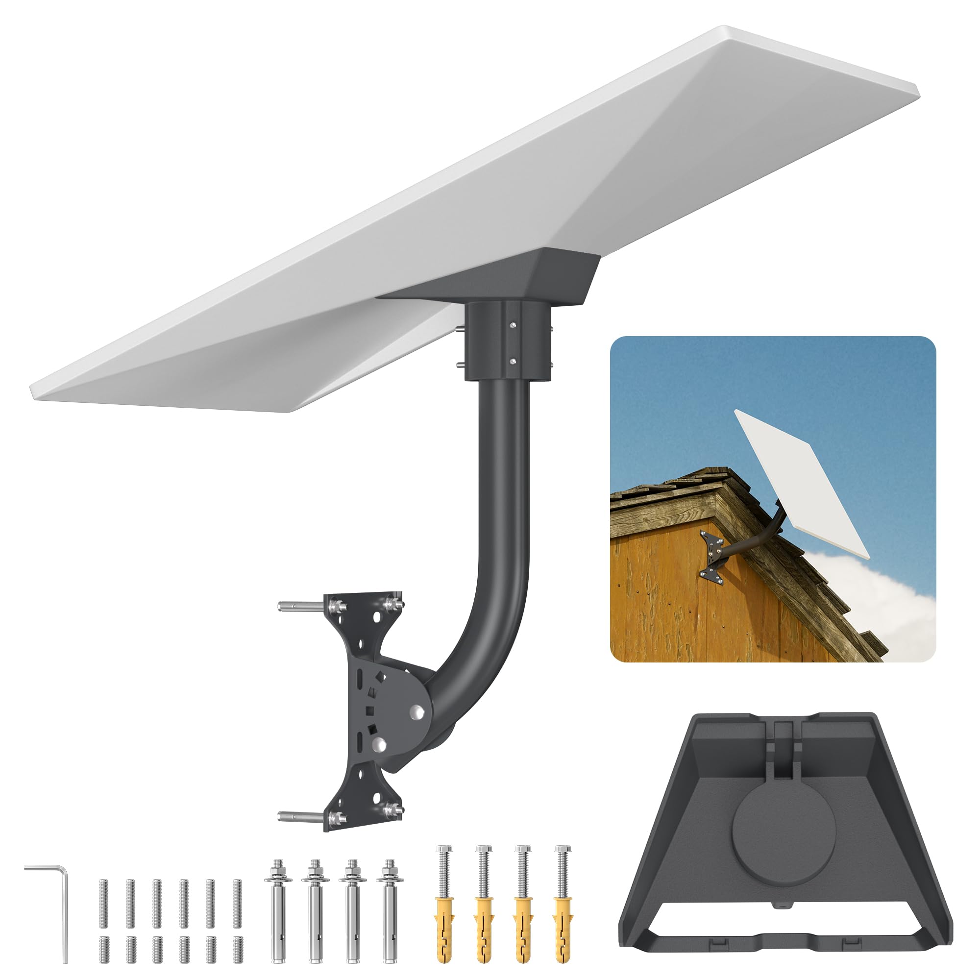 Snapklik.com : Starlink Gen 3 Roof Mount Adjustable Pivot Wall Mount ...