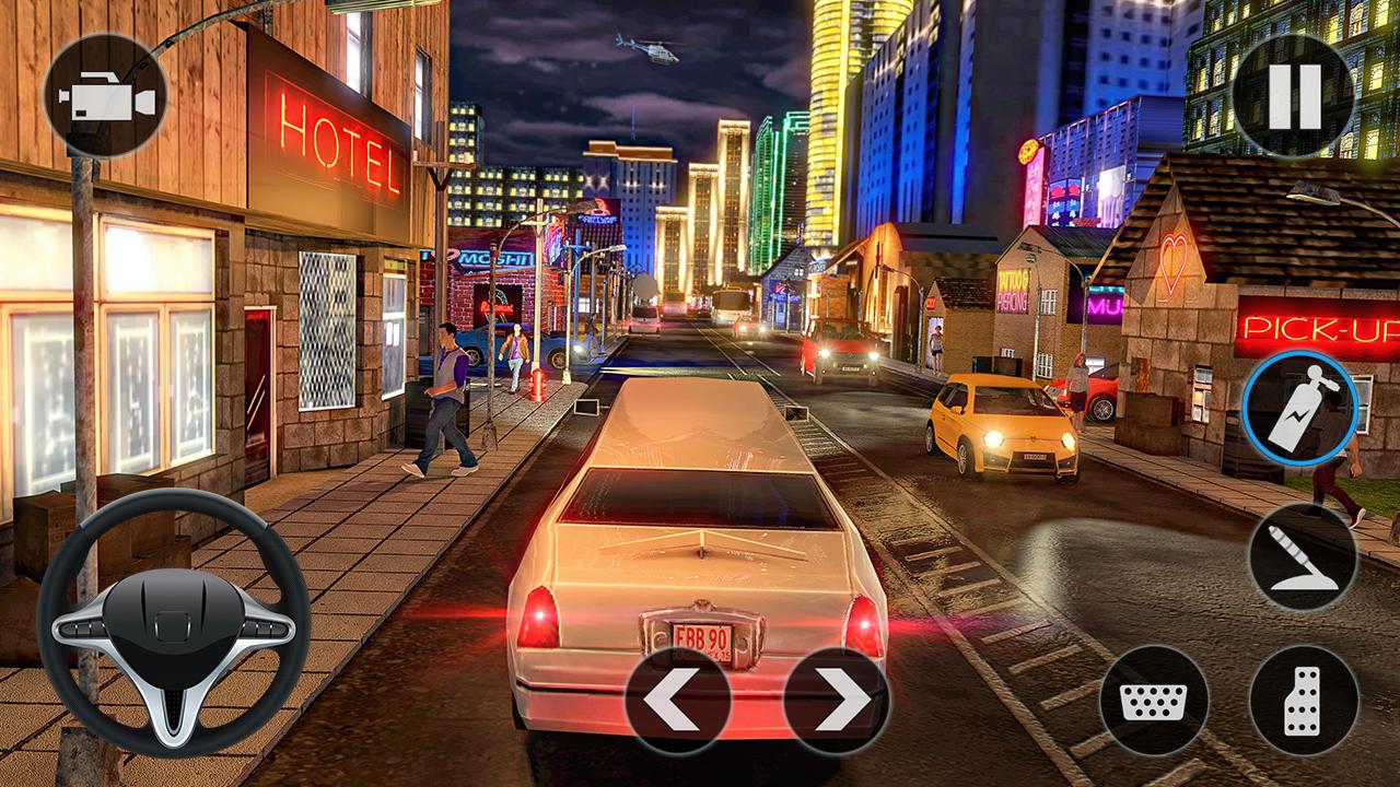 Mega City Limo Driver Transporter Passengers Sim 3D: Modern City Luxury ...