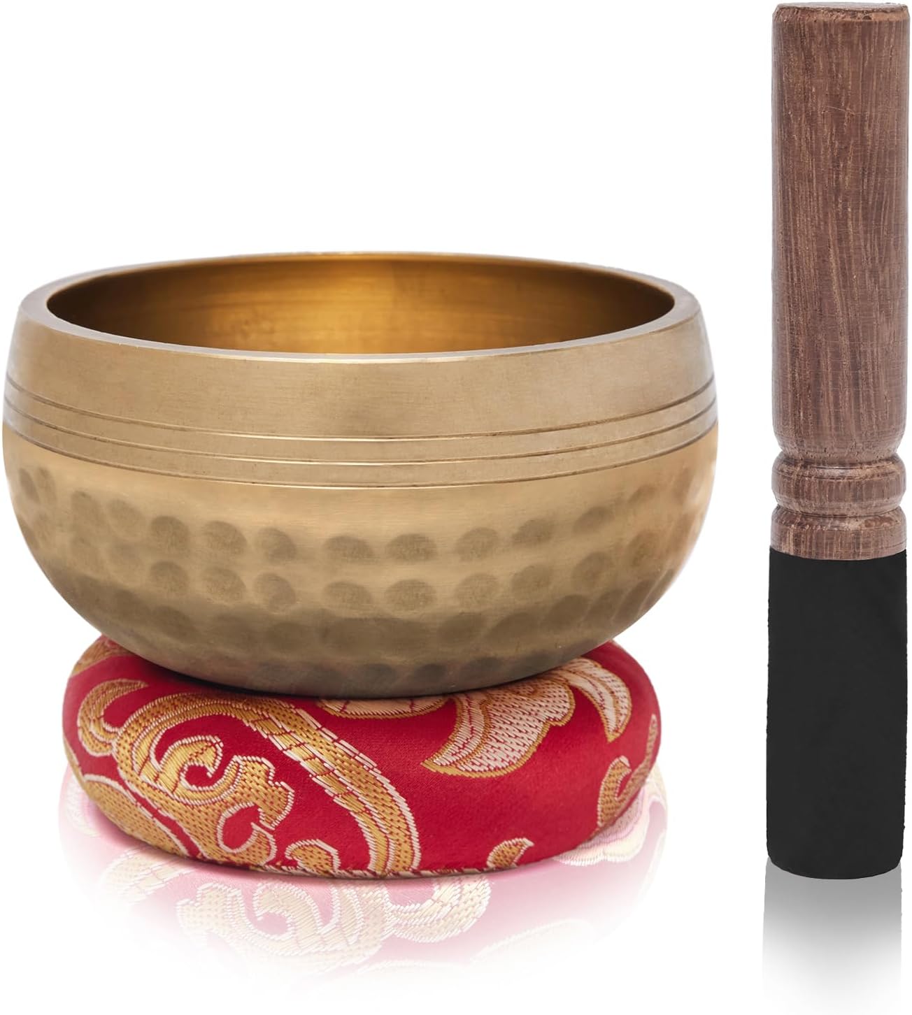 Amazon.com: Tuokrisa Tibetan Singing Bowl Set — Meditation Sound Bowl ...