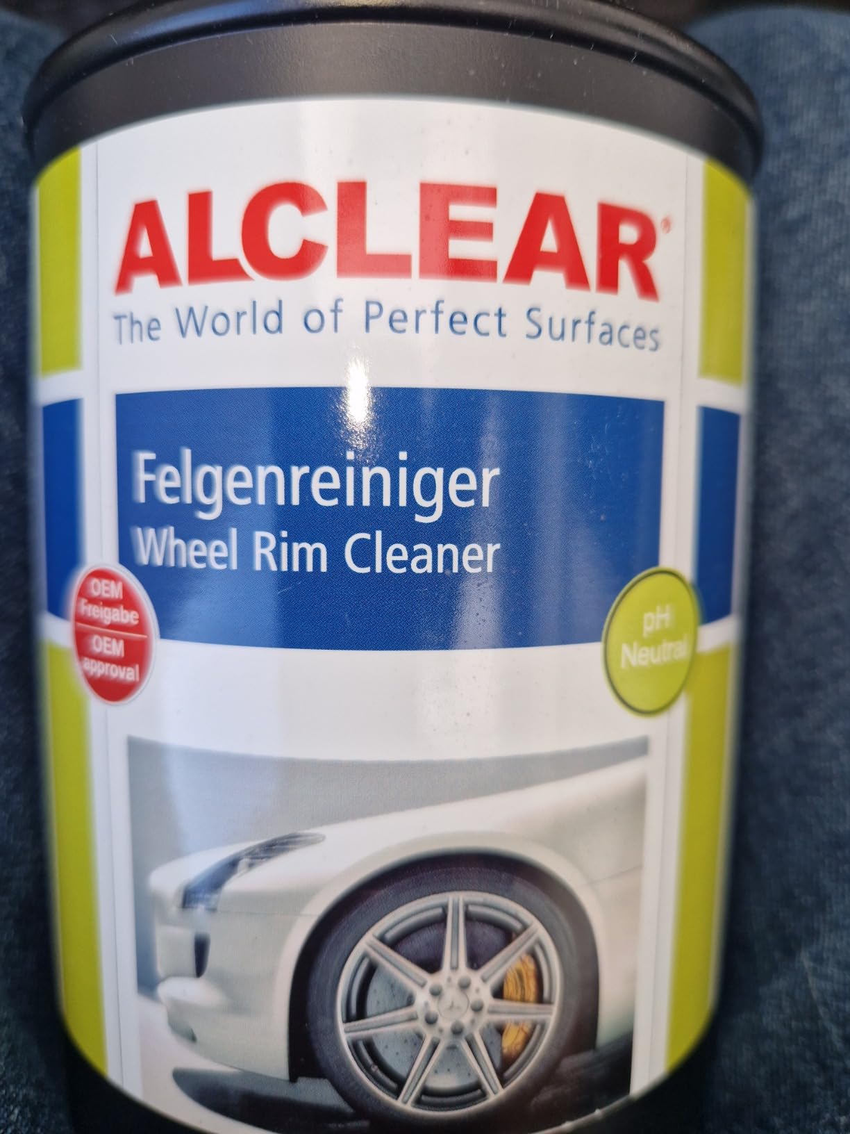ALCLEAR Premium Auto Felgenreiniger für lackierte & matte Alufelgen ...